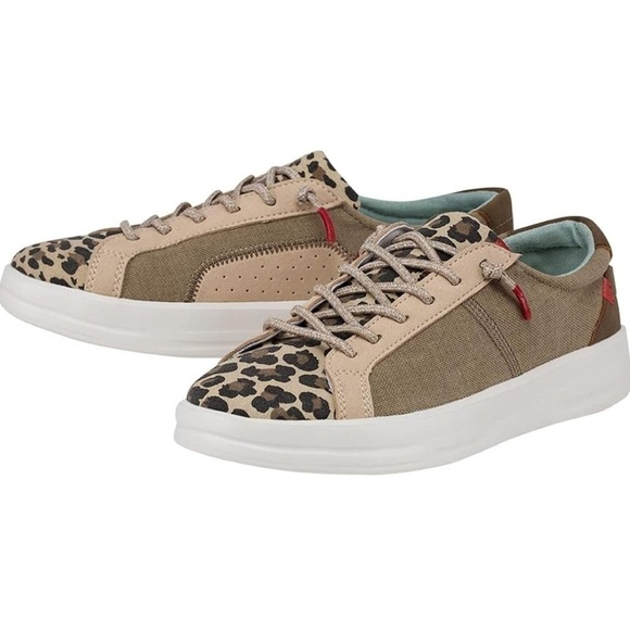 Hey Dude | Shoes | Hey Dude Karina In Beige Leopard | Poshmark